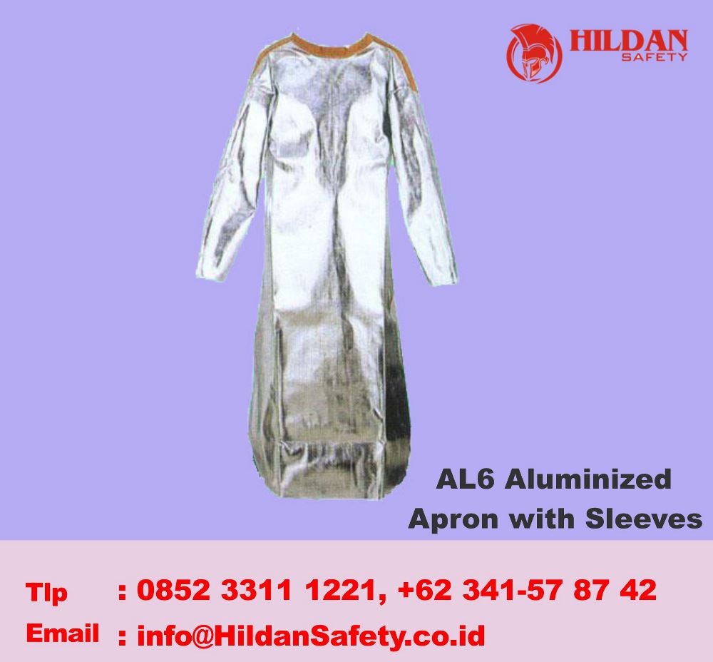 AL6 Aluminized Apron with Sleeves | HILDAN SAFETY Official-Supplier ...